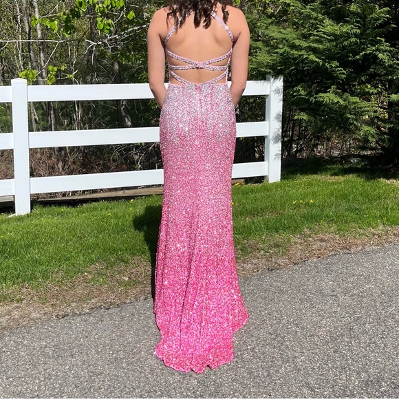 Dresses | Primavera Pink Ombre Prom Dress | Poshmark
